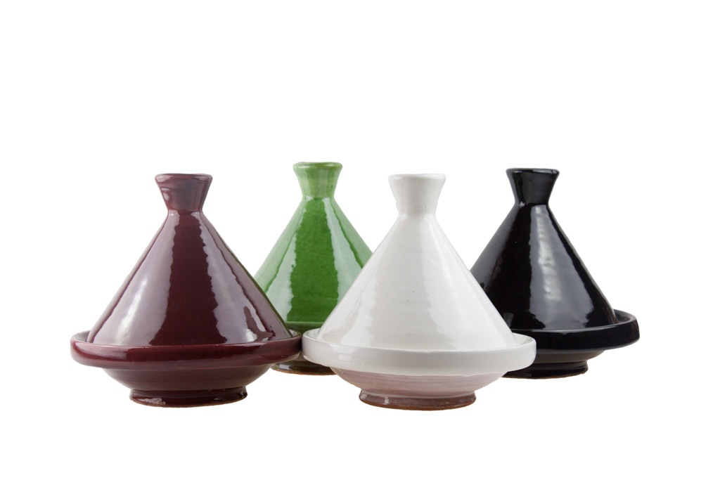 Red coloured Tajine - The African Touch