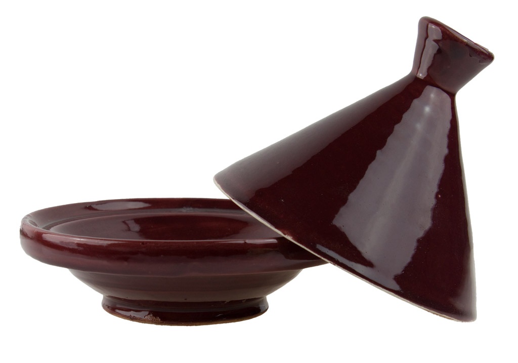 Red coloured Tajine - The African Touch