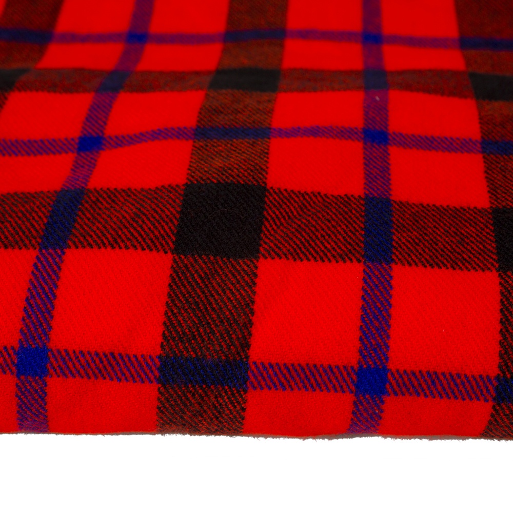 Masai blanket in wool and cotton - The African Touch