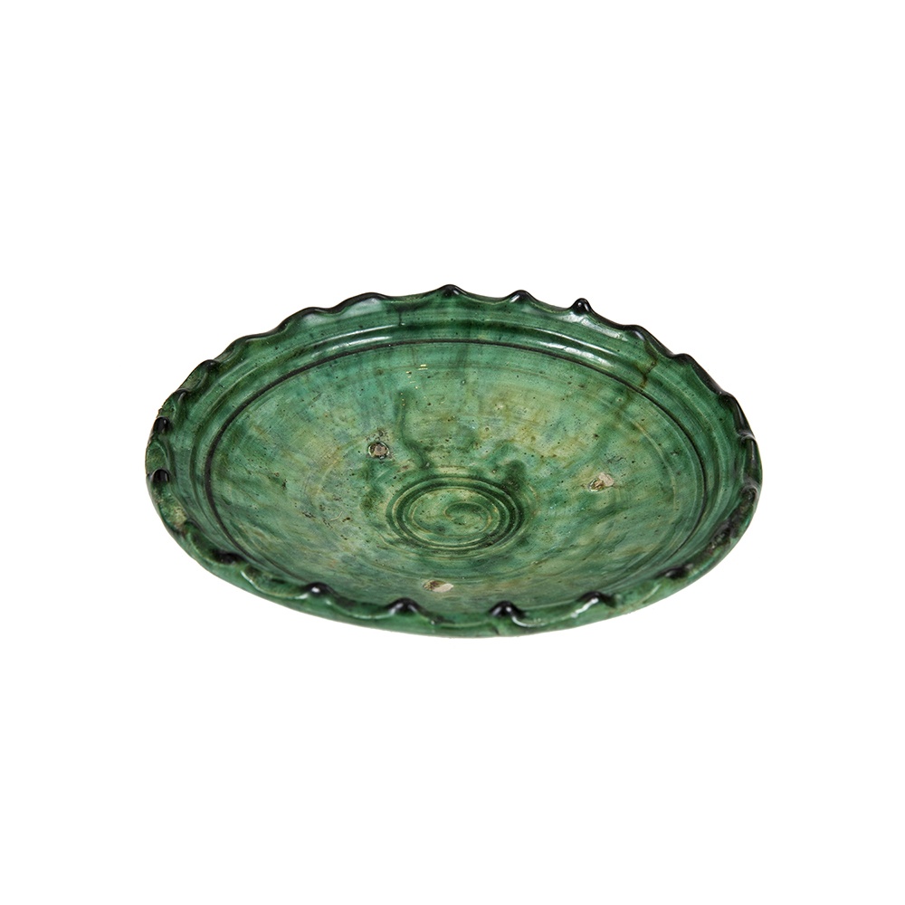 Green pottery ∅ 18 Cm. - The African Touch