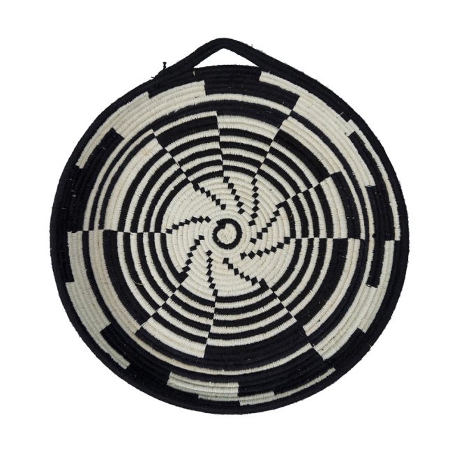 Decorative wool plate Ø47 cm - The African Touch